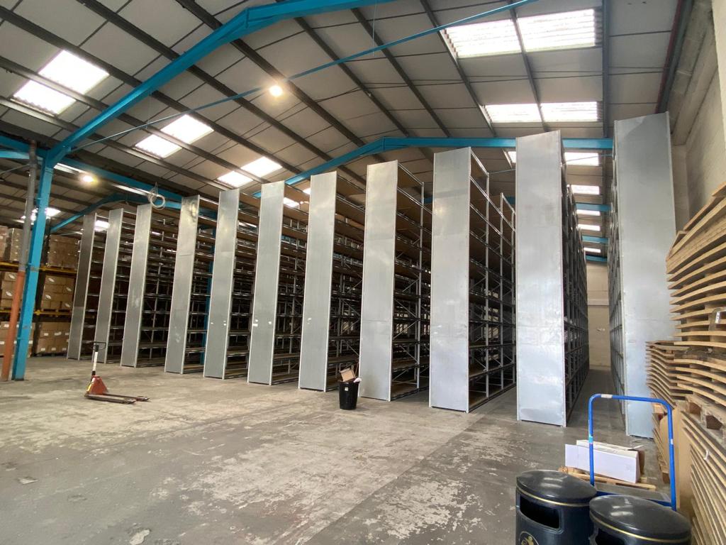 Long Span, Really Long Span - Unirack Shelving